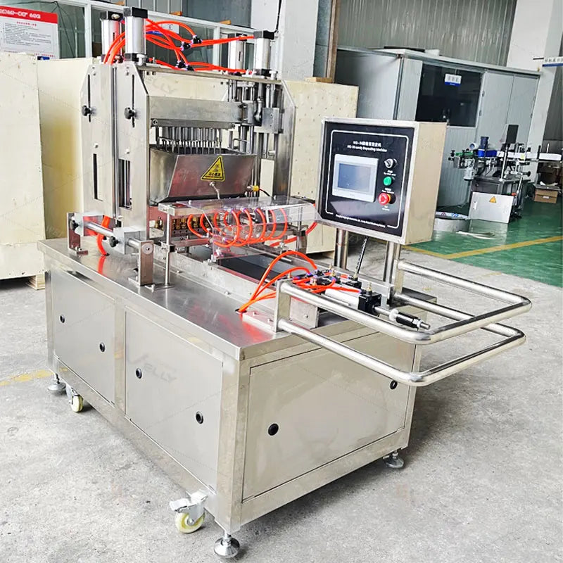 Automatic Small Hard Shell Gummy Bear Sugar Fruit Toffee Candy Making ...