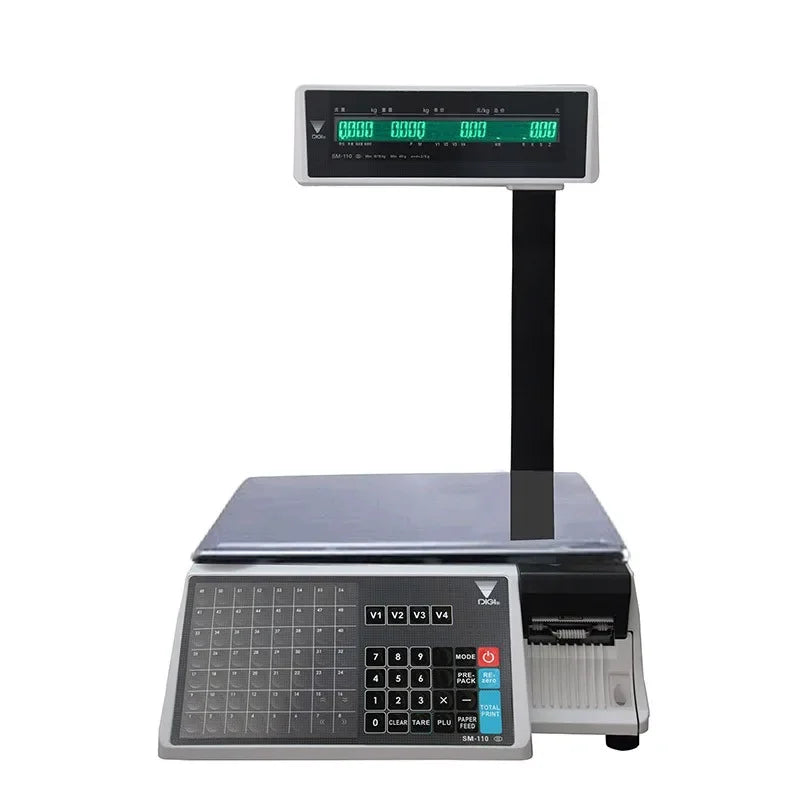 DIGI SM110P Barcode balance Label electronic Scale supermarket receipt ...
