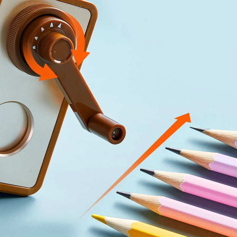 Deli Pencil Sharpener Classic Model for Different Tip Sizes Long Lasti ...