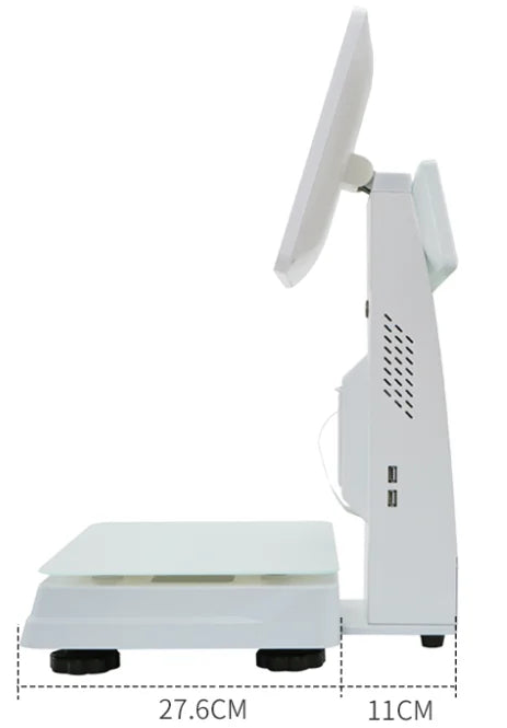 GT6PC Scale Multi language Digital Sticker Bakery Butcher Meat Scale L ...