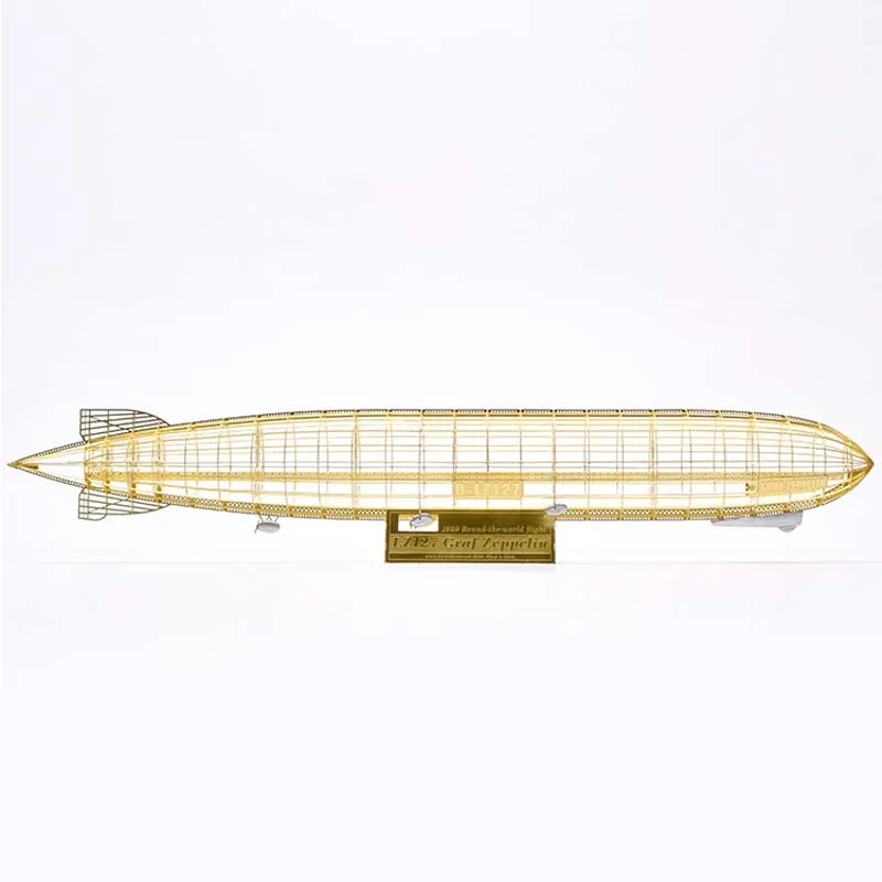 3D Metal Puzzle Model Kit - Graf Zeppelin Airship DIY Brass PE Detaile ...