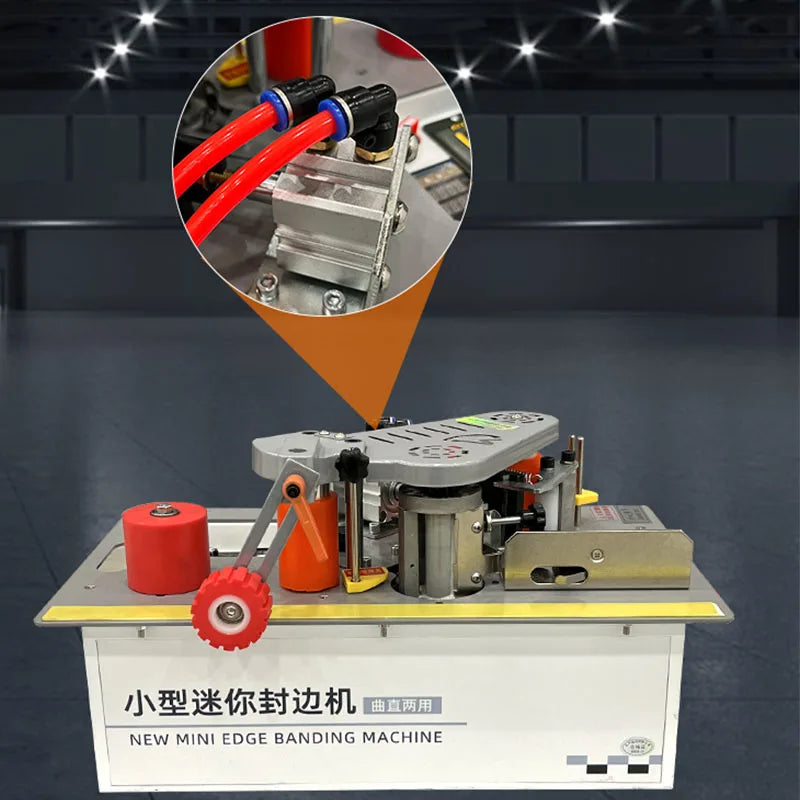 Woodworking Edge Banding Machine, Velocidade ajustável borda Bander, C ...
