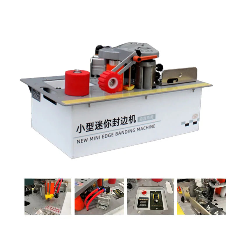Woodworking Edge Banding Machine, Velocidade ajustável borda Bander, C ...