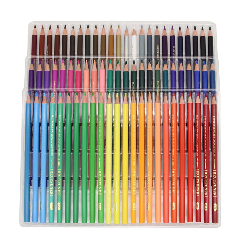 Brutfuner 120/160/180 Colored pencils Professional Watercolor Oil Dra ...