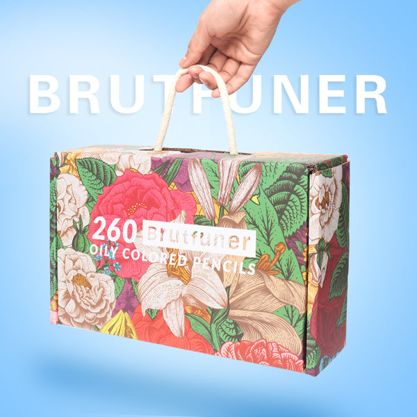 Brutfuner 260/520 Colors Color Pencils Set Sketch Artisit Colored Penc ...