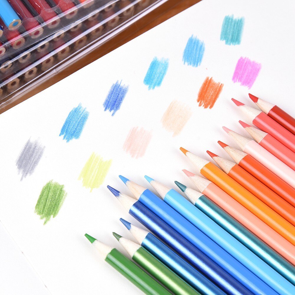 CHENYU 48/72 Colors Wood Oil Colored Pencils Set Artist Painting For ...