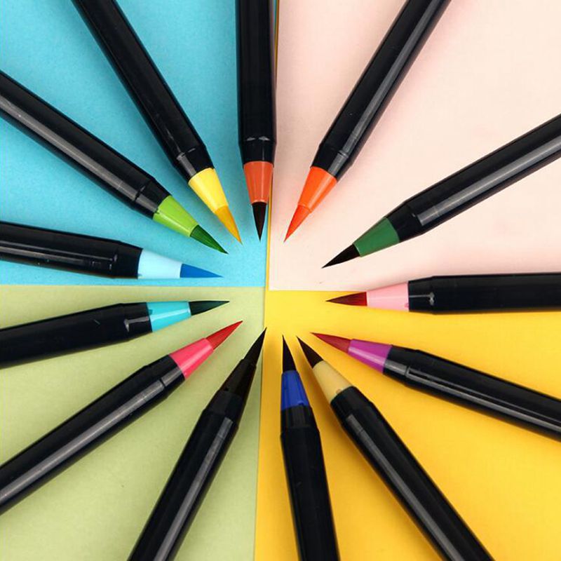 DINGYI Soft Artist Brush Pen Watercolor Painting Art Markers Pen For ...
