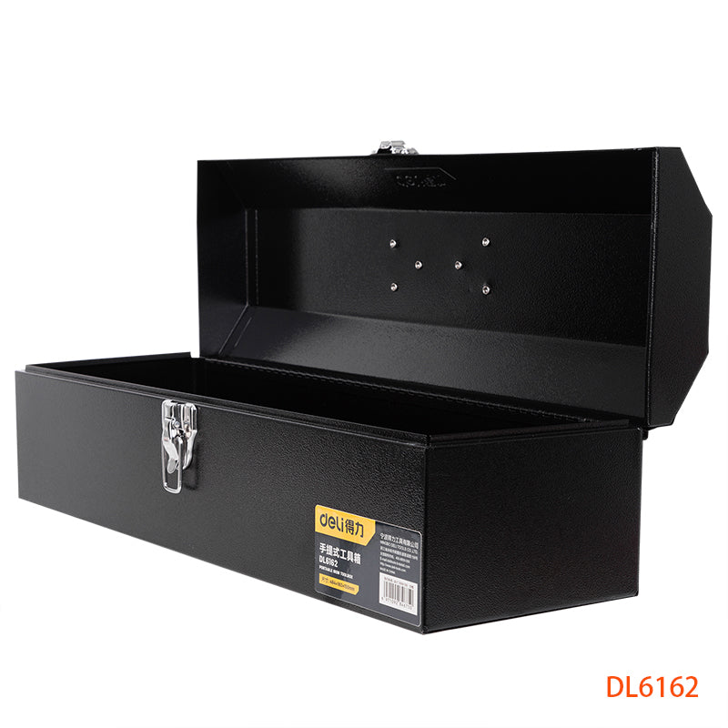 Deli 20 Inch Metal Tool Box Tool Storage Made Of Cold-Rolled Steel Com ...