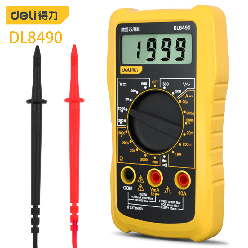 Deli DL8490 Digital Multimeter Electrician Tools Electrical Repair Equ ...