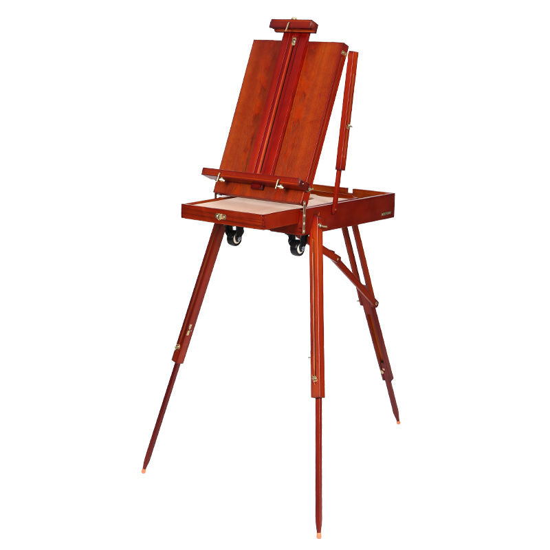 AOOKMIYA Wooden Easel Caballete De Pintura Portable Easel Box Painting